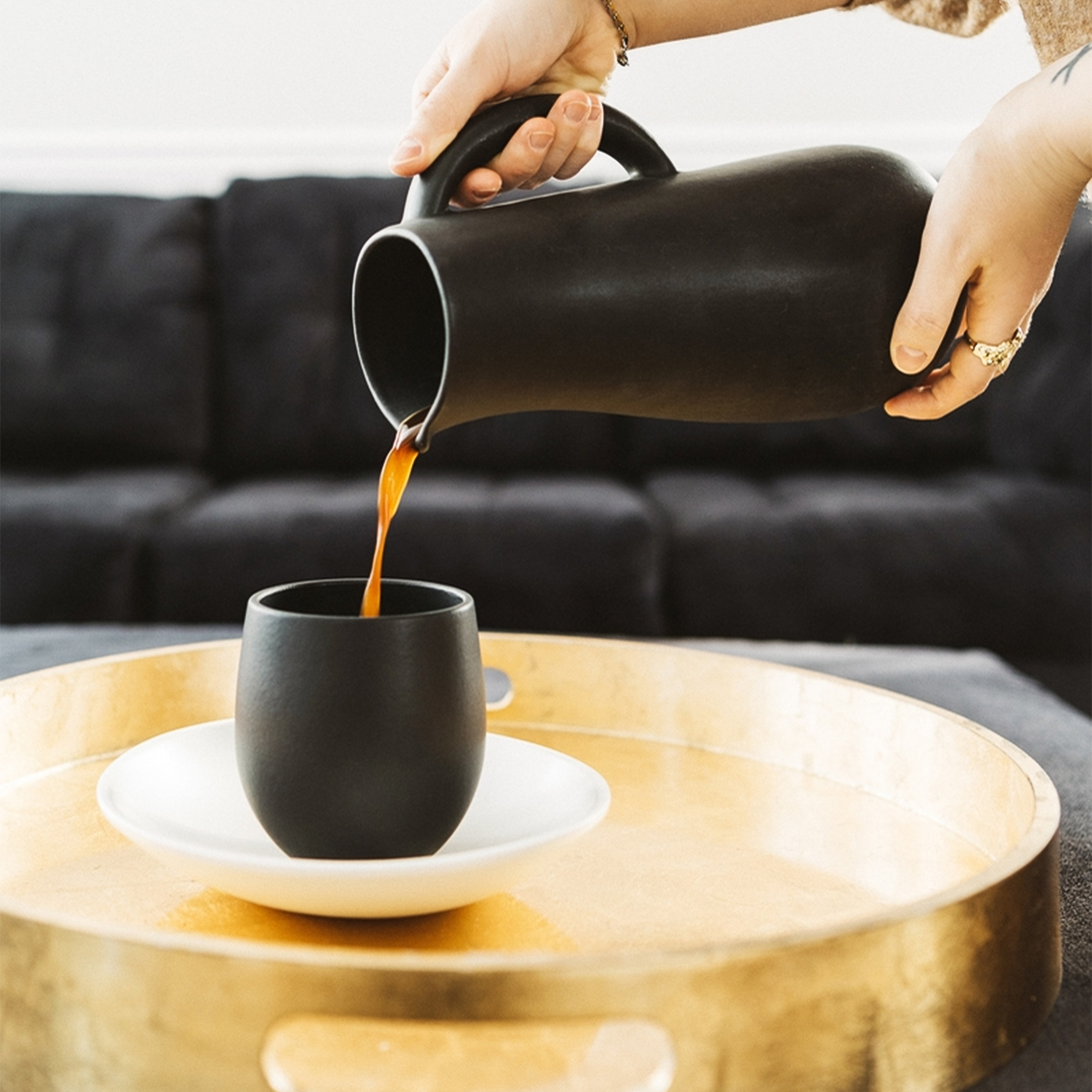 Jazz Stoneware Olive Oil Dispenser - Lekker Home