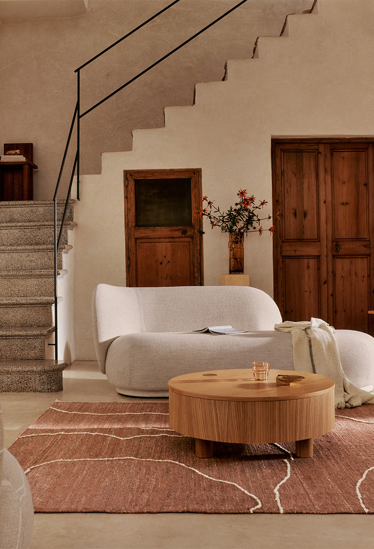 Olles Storage Table by Ferm Living - Stylish & Functional Oak Coffee ...