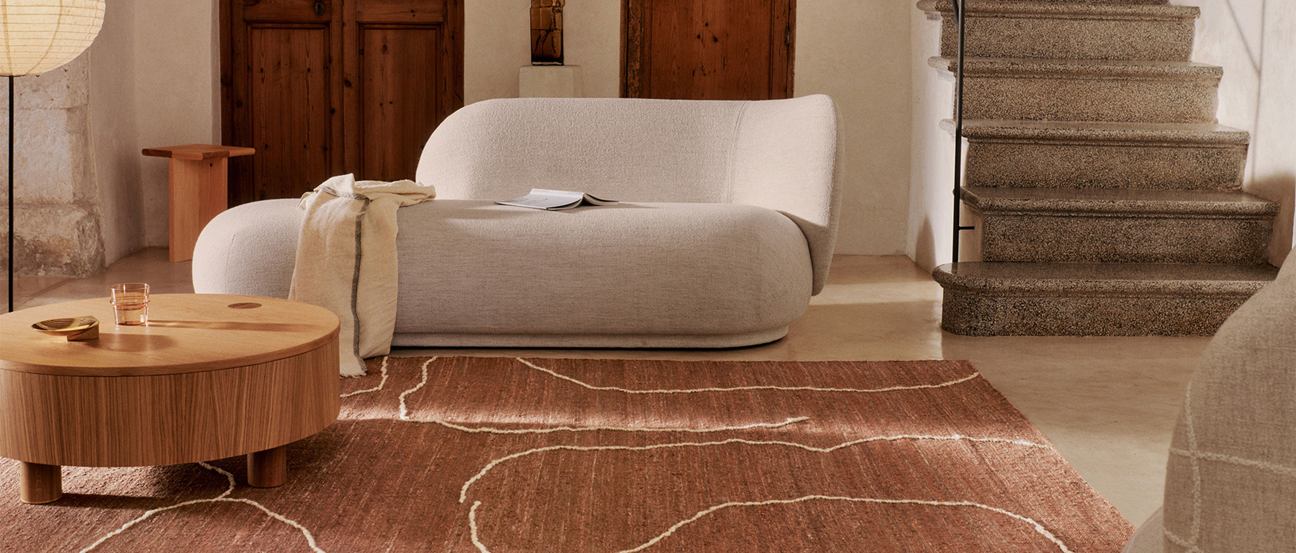 Olles Storage Table by Ferm Living - Stylish & Functional Oak Coffee ...