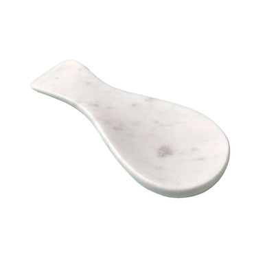 White Marble Spoon Rest - Lekker Home