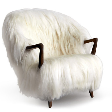Fluffy Lounge Chair - Lekker Home