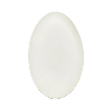 Bare Small Oval Platter | Handcrafted Porcelain Serving Dish by DBO Home