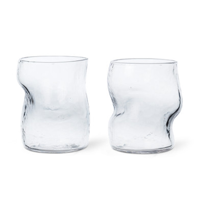 Dimple Glasses–Set of Two - Lekker Home