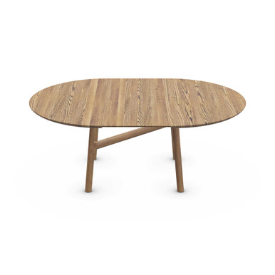 Dash Round Extendable Table by Artisan | Modern Solid Wood Dining Furniture