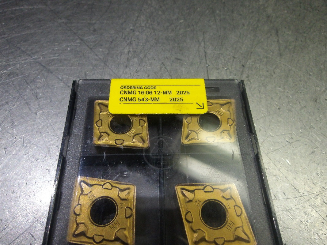 Sandvik Carbide Inserts QTY10 CNMG543-MM/CNMG 16 06 12-MM 2025 ...