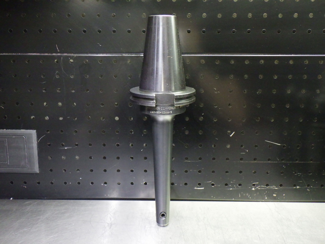 Precision Components CAT50 12mm Endmill Tool Holder 9" Pro CAT-50-12MM ...
