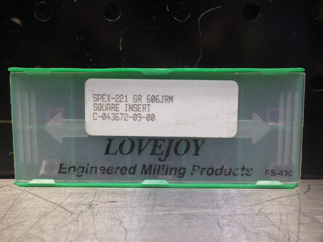 Lovejoy Carbide Drills Inserts QTY10 SPEX-221 606JRM (LOC1005B ...