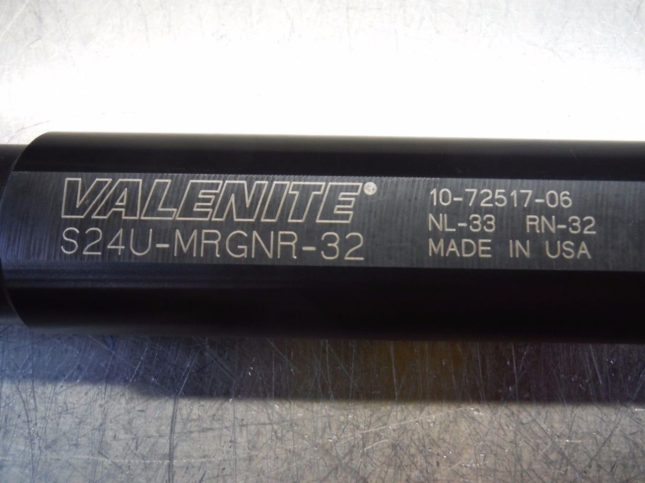Valenite Indexable Boring Bar S24U MRGNR 32 w/ Qty10 RNMG 32 Inserts - Superior Machine & Tool