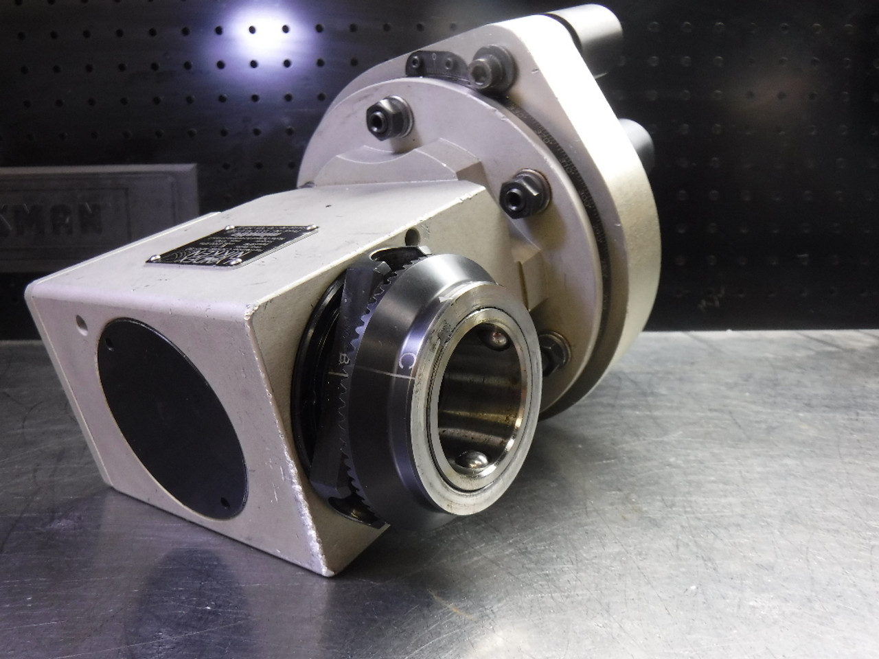 Lyndex-Nikken CAT50 right angle head C50 RAM-MI50-180 - Superior Machine & Tool