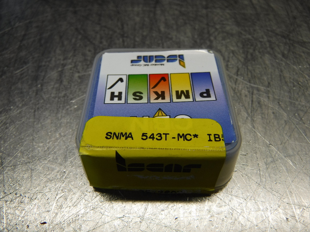 Iscar CBN - Polycrystalline Carbide Inserts QTY1 SNMA 543T-MC IB55 ...