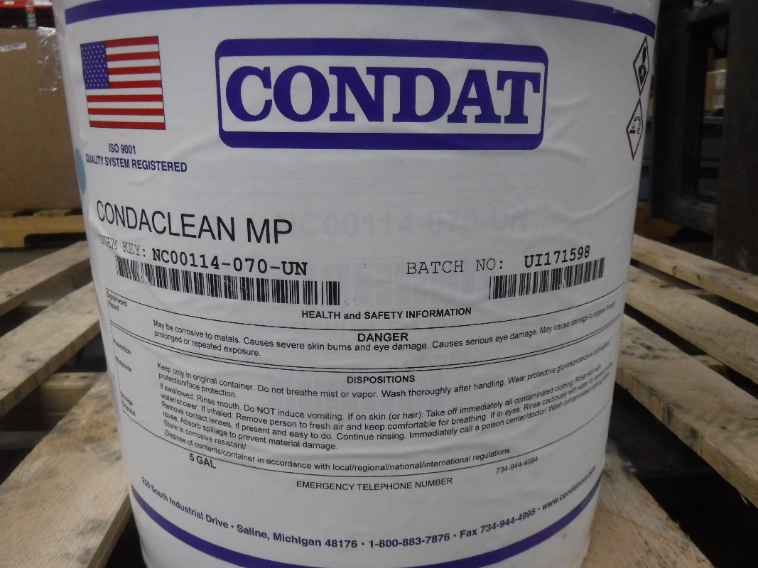 Condat Condaclean MP Degreaser 5 Gallons NC00114-070-UN - Superior ...