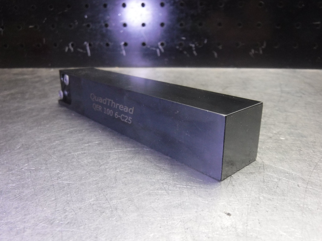 Scandinavian Tool System QuadThread External Toolholder QER 100 6-C25 ...