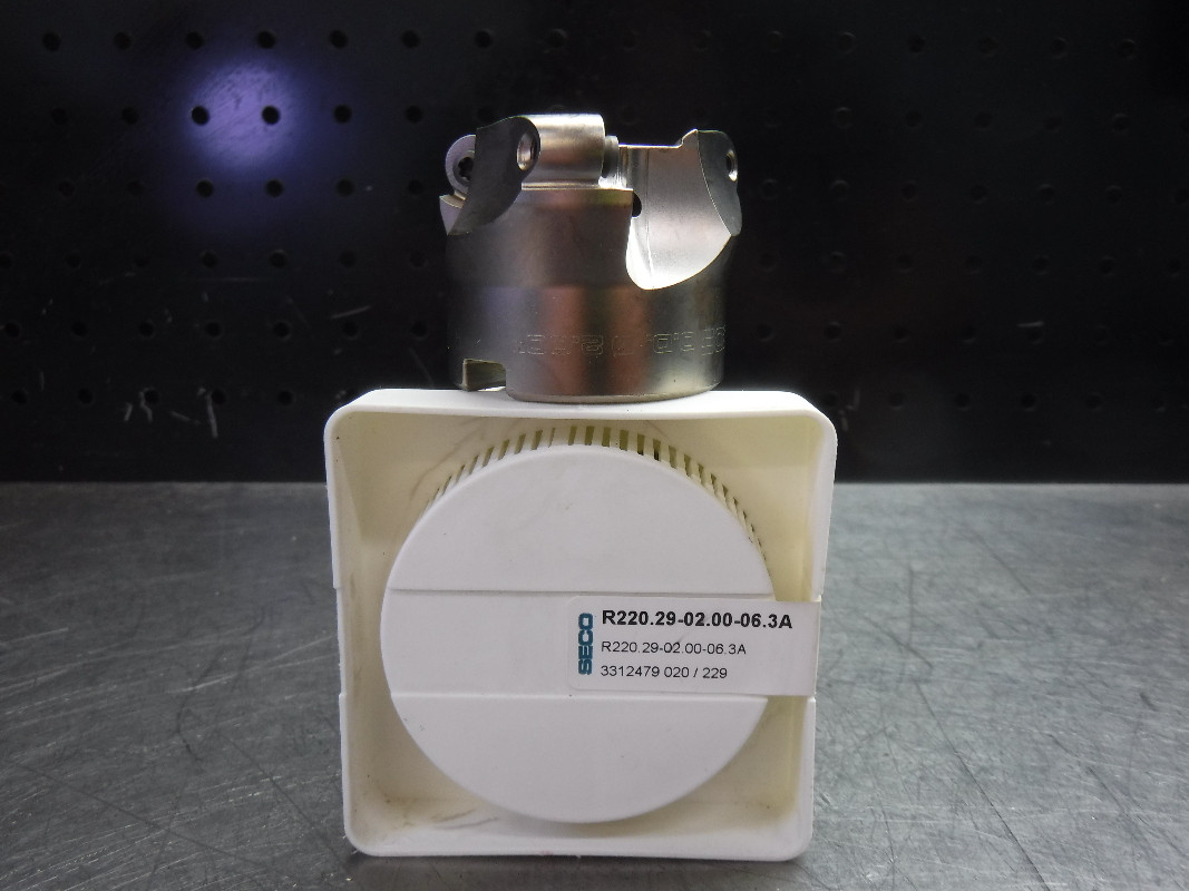 SECO 2" Indexable Facemill 3/4" Arbor R220.29-02.00-06.3A - Superior ...