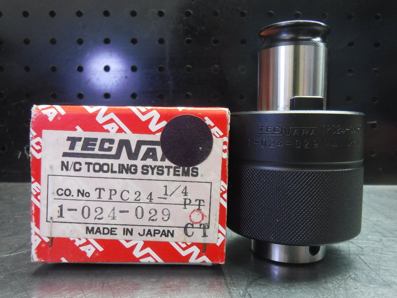 TecNara N/C Tooling Systems Bilz #2 TPC24-1/4PT Tap Adaptor 1-024-029 - Superior Machine & Tool