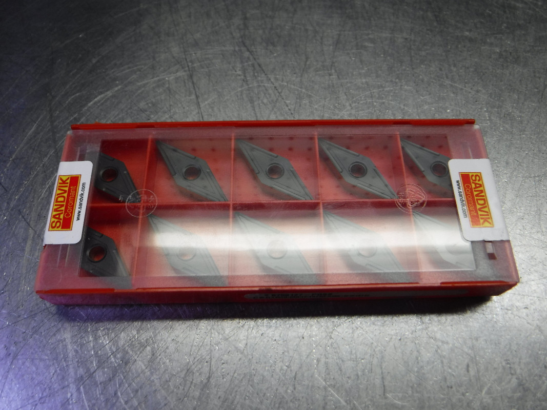 Sandvik Carbide Inserts QTY10 VNMG432 / VNMG22 04 08 4225 - Superior ...