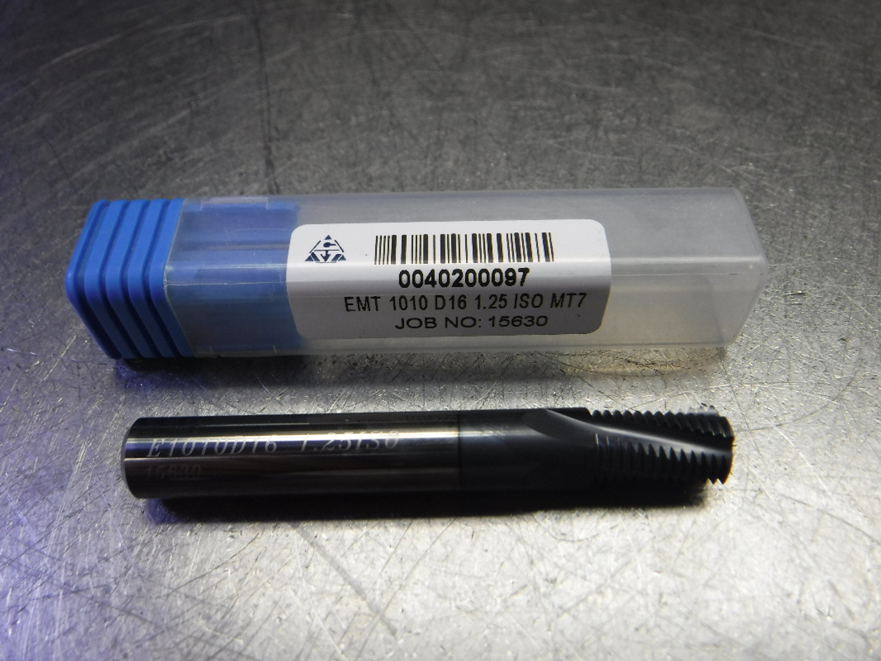 Carmex 1.25mm Pitch ISO Carbide Thread Mill EMT1010D161.25ISOMT7 - Superior Machine & Tool