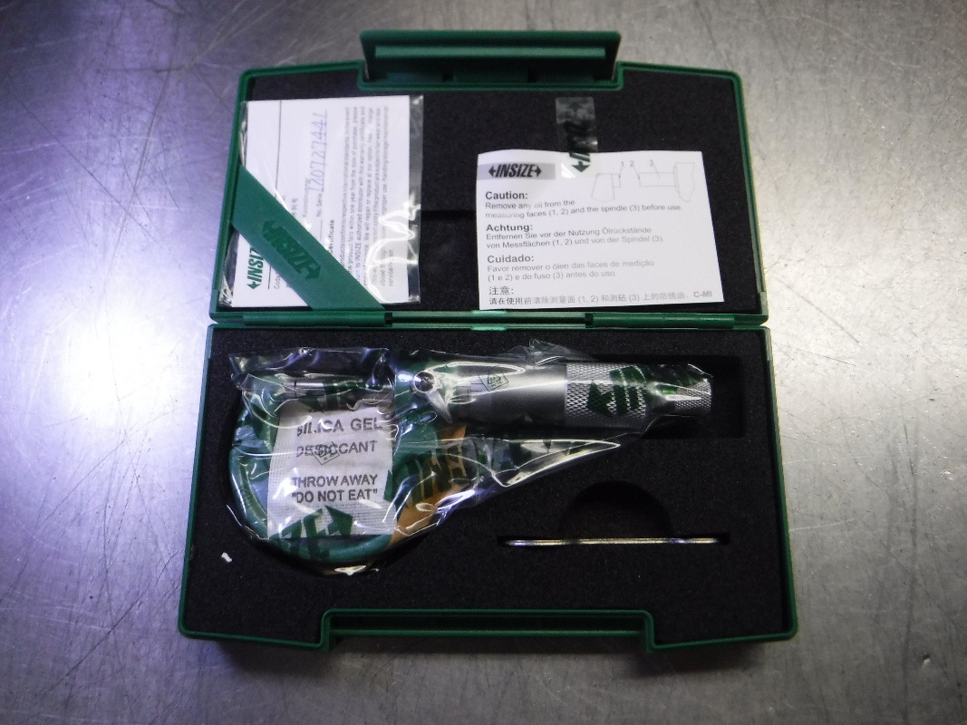 Insize 0-1" Outside Thimble / Ratchet Stop Micrometer 3203-1A ...