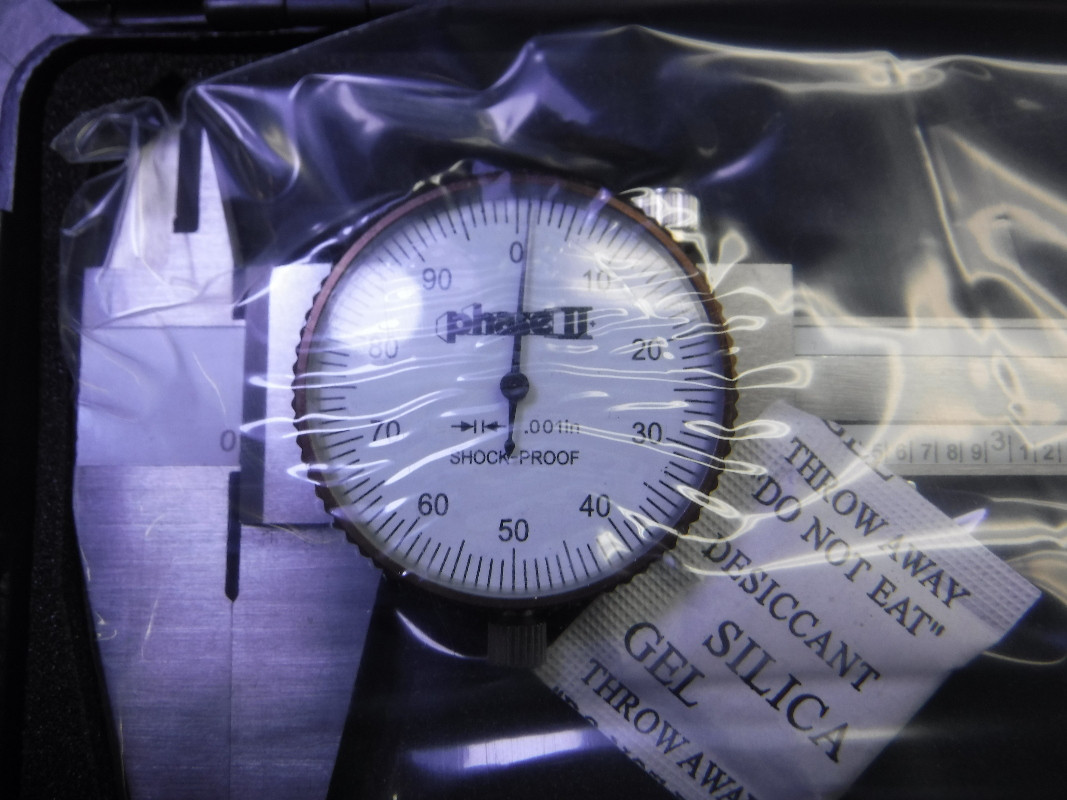 Phase II + 8" Dial Caliper .001" Reading 920-218 - Superior Machine & Tool