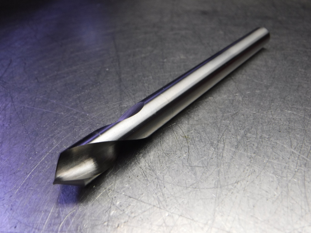 Wedevag 1/2" 90 Deg 2 Flute HSS Spotting Drill 1/2" Shank 176012700 ...