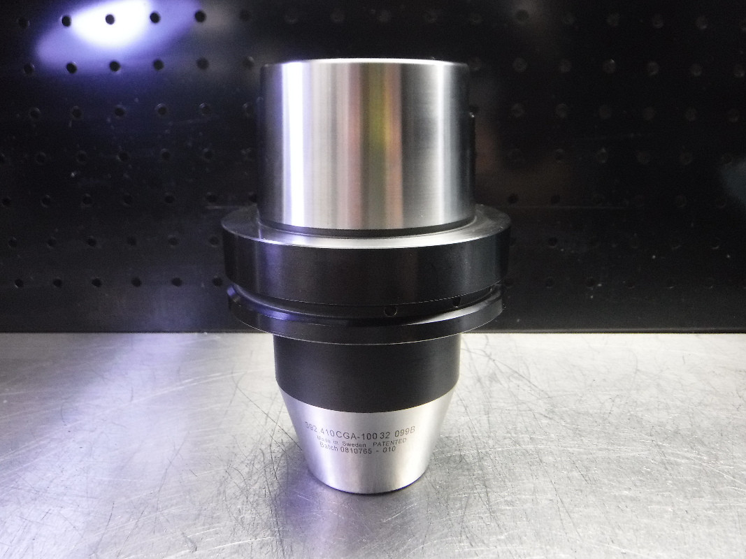 Sandvik HSK100 32mm Hydraulic Tool Holder 392.410CGA-100 32 099B ...