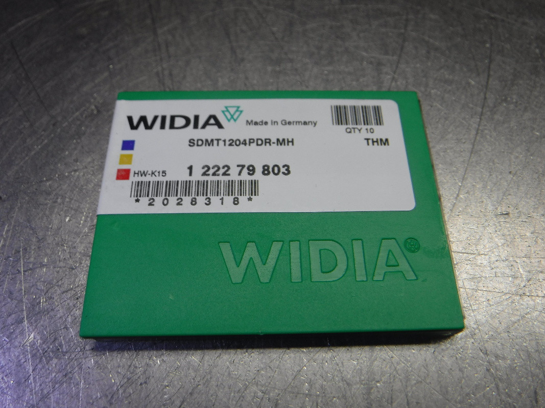 Widia Carbide Inserts QTY10 SDMT1204PDR-MH THM - Superior Machine & Tool