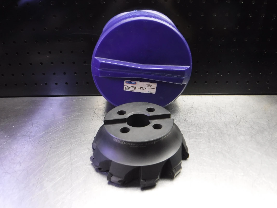 Stellram 6" Indexable Facemill 1.5" Arbor C7745V0D06-6.00R - Superior ...