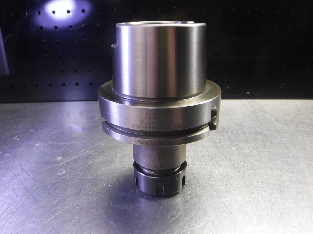 Gewefa HSK100A ER32 Collet Chuck 100mm Pro HSK-A100XER32X100 - Superior ...