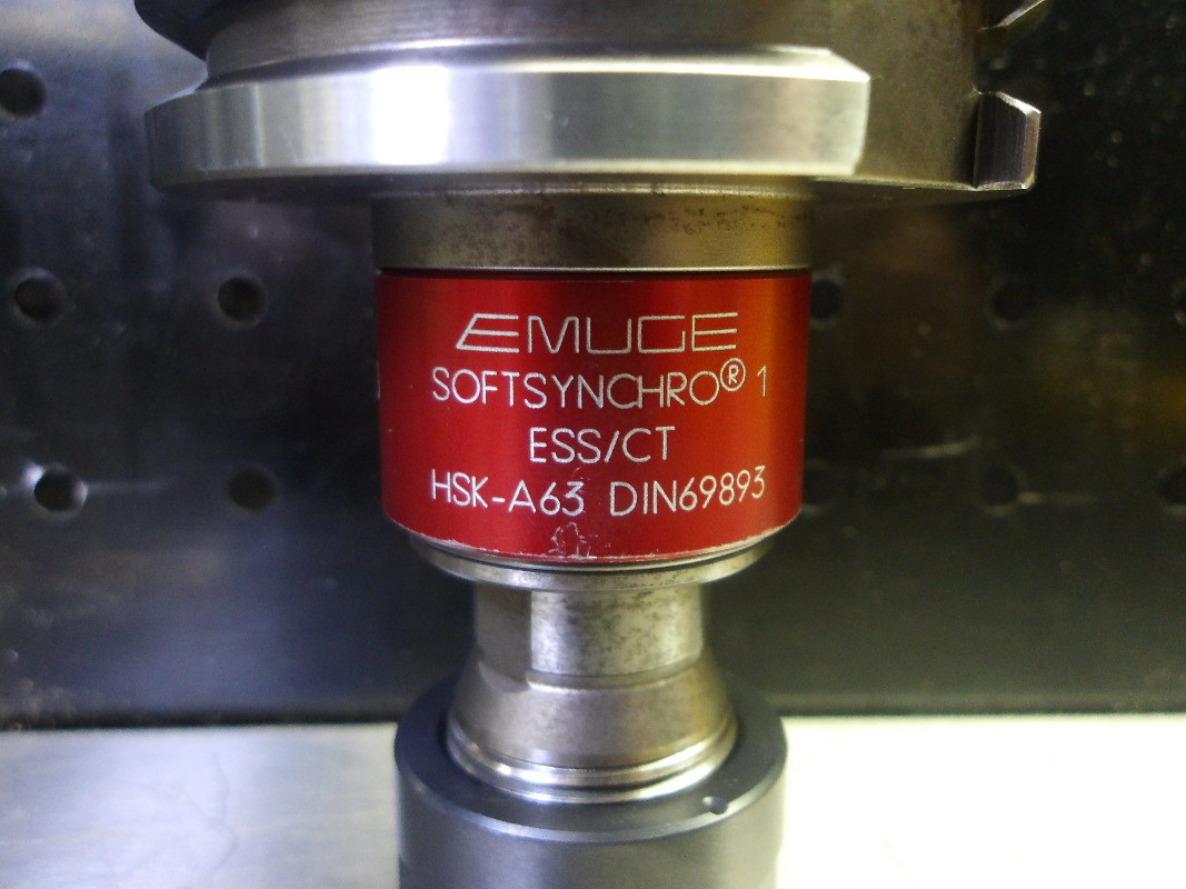 Emuge SoftSynchro 1 HSK63A ER20 Tension/Com Tapping chuck F3151991.1 ...