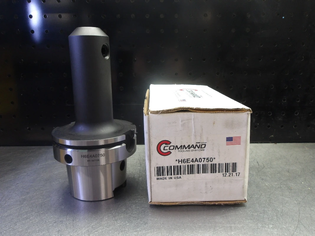 Command HSK100A 3/4" Endmill Tool Holder 5.75" Pro H6E4A0750 - Superior ...