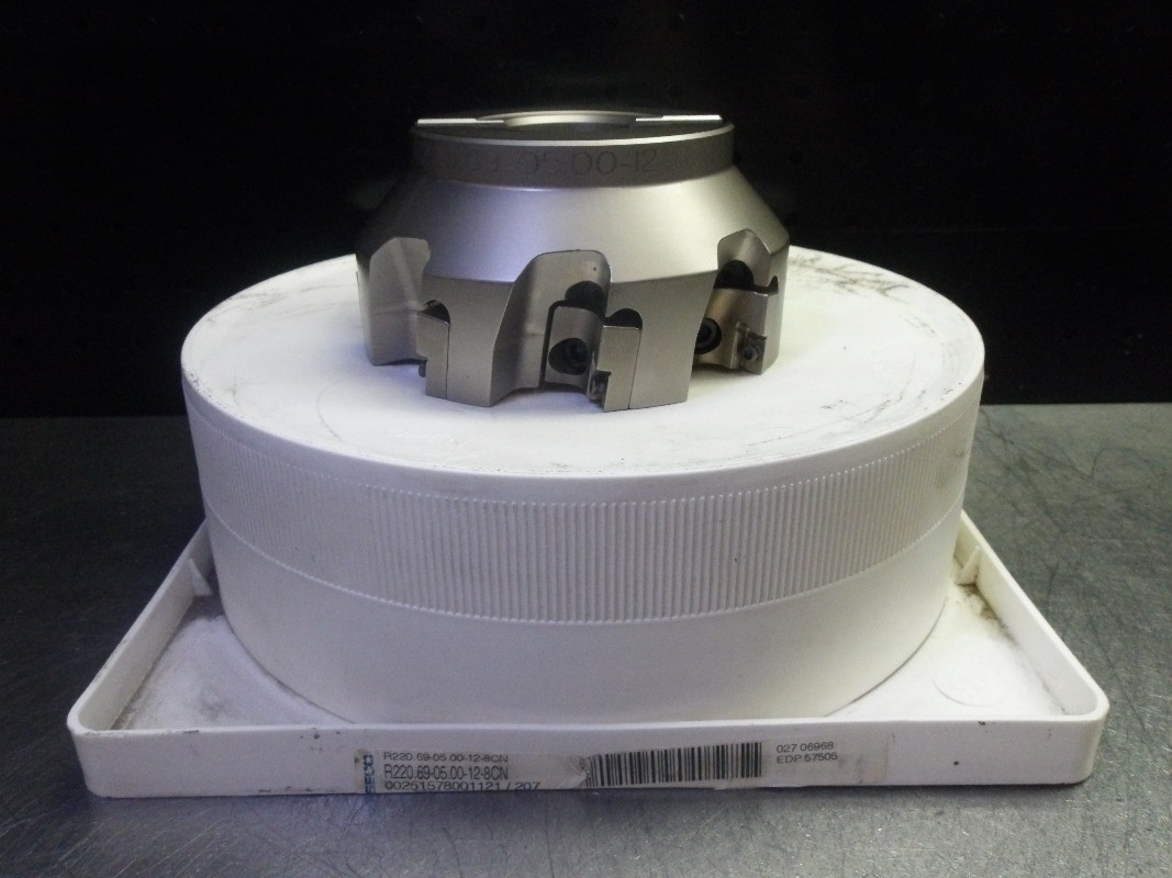SECO 5" Indexable Facemill 1.5" Arbor R220.69-05.00-12-8CN - Superior ...