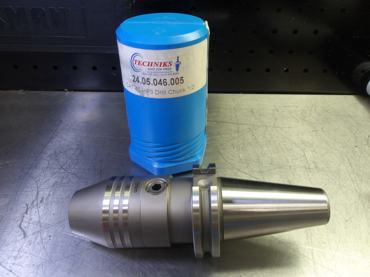 Techniks CAT40 HP3 1 2 Keyless Drill Chuck 4 Pro 24.05.046.005 Superior Machine Tool
