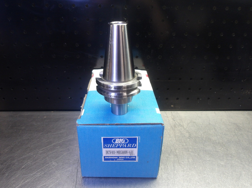 Big Daishowa BIG CAT40 MEGA8N Collet Chuck 60mm Pro BCV40-MEGA8N-60 ...