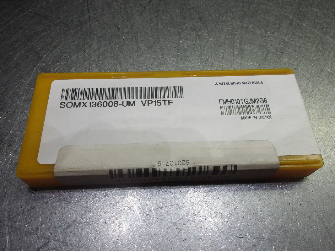 Mitsubishi Carbide Inserts QTY10 SOMX136008-UM VP15TF - Superior Machine & Tool