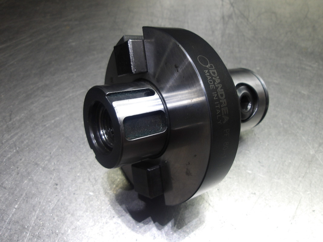 D'Andrea MB80 1.5" (Arbor) Milling Adapter 1.5" Pro PF 80-1 1/2 ...