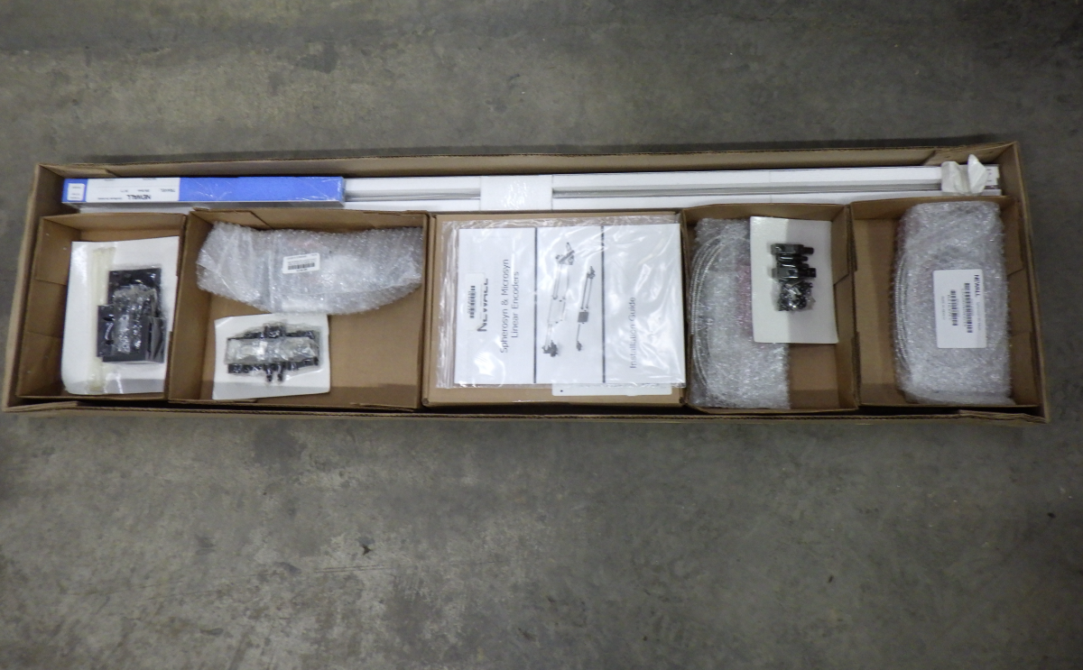 Newall 8" x 40" 2 Axis Digital Linear Encoder Kit MS33DP708M40S ...