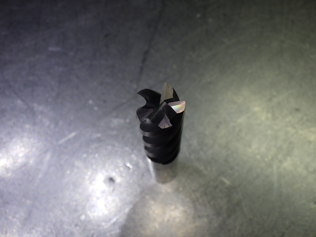 Niagara 1/2" 5 Flute Carbide SQ Endmill STS540-0.500-D3-S.0-Z5 HTA ...