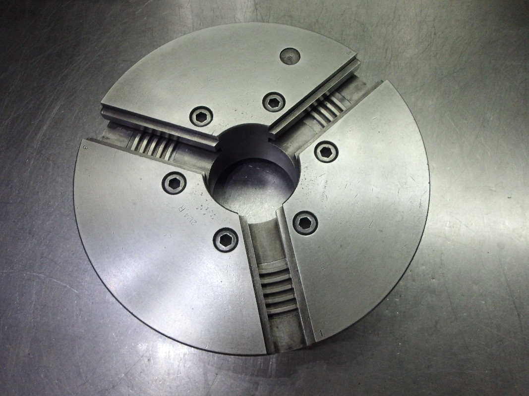 Buck Chuck 12" Adjust-Tru 3 Jaw Thru Hole Lathe Chuck 2124R - Superior ...