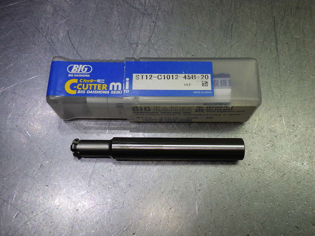 Big Kaiser Indexable Mini C-Cutter12mm Shank ST12-C1012-45B-20 ...
