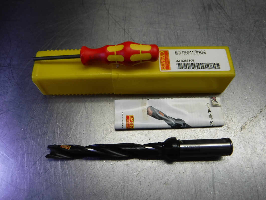 Sandvik 1.625" Coolant Thru Indexable Drill RA416.2-1625P38-31 ...
