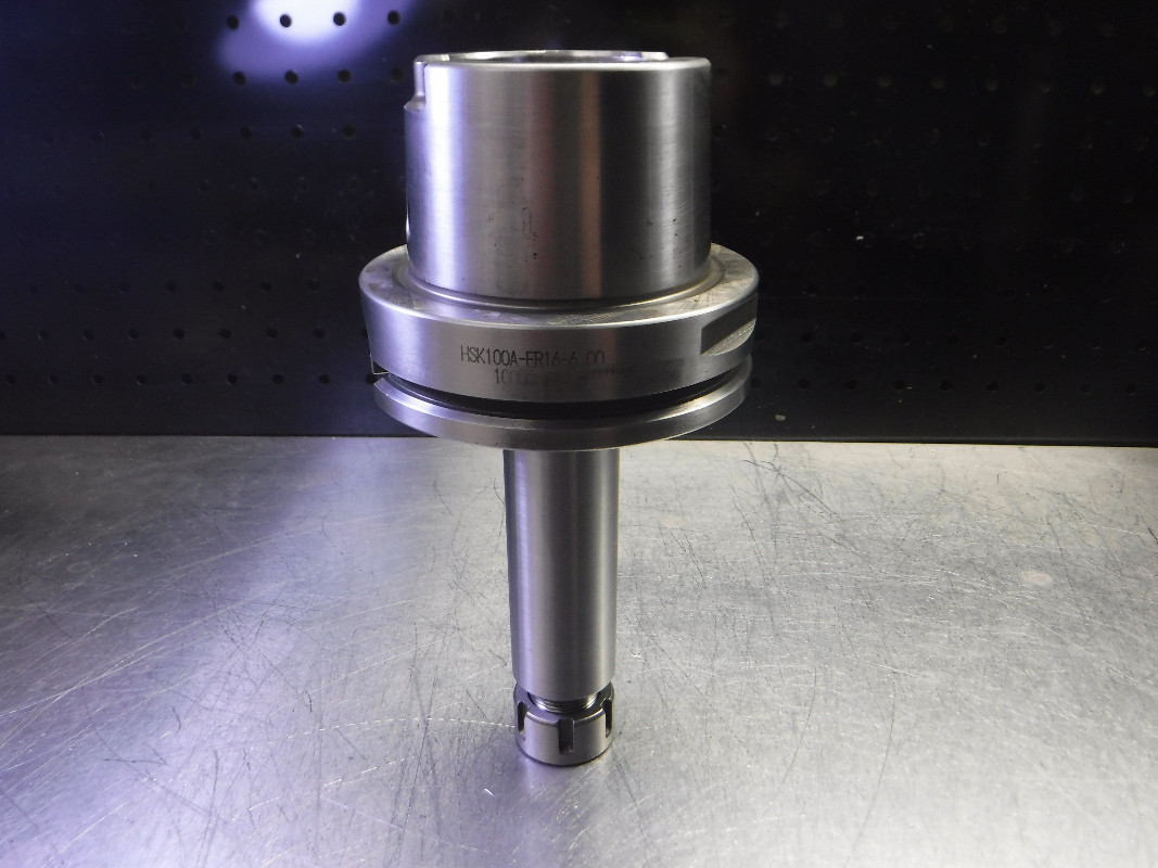 Lyndex HSK100 ER16 Collet Chuck 6" Pro HSK100A-ER16-6.00 - Superior ...