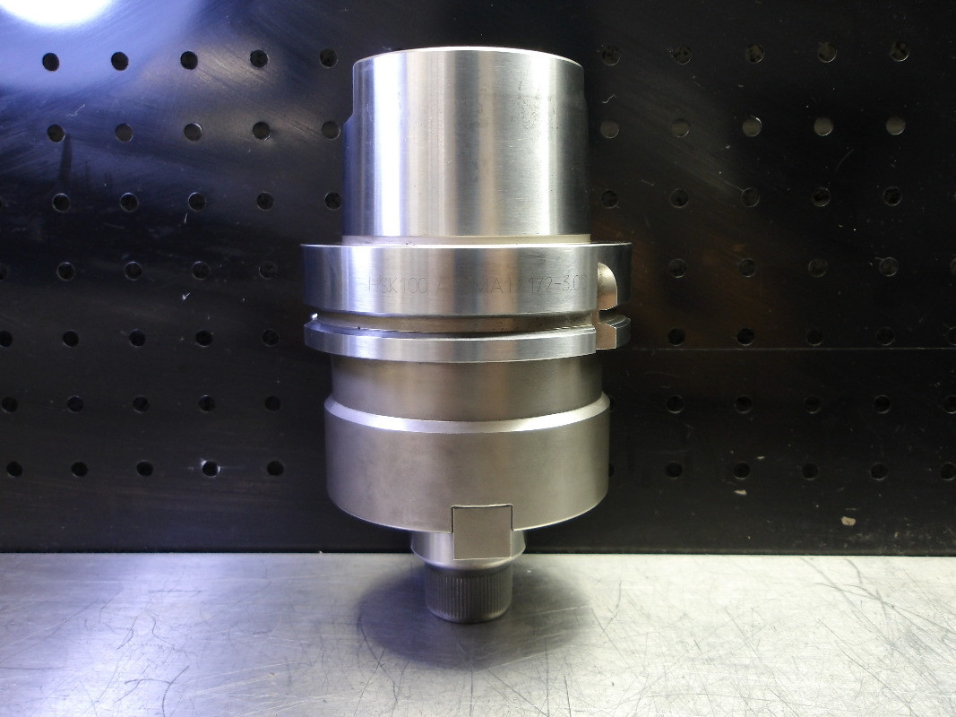 Lyndex HSK100A 1.5" Facemill Tool Holder 3" Pro HSK100A-SMA1.1/2-3.00 ...