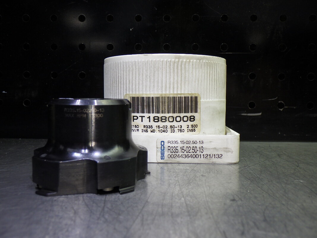 SECO 2.5" Threading/Grooving Head 3/4" Arbor R335.15-02.50-13 ...