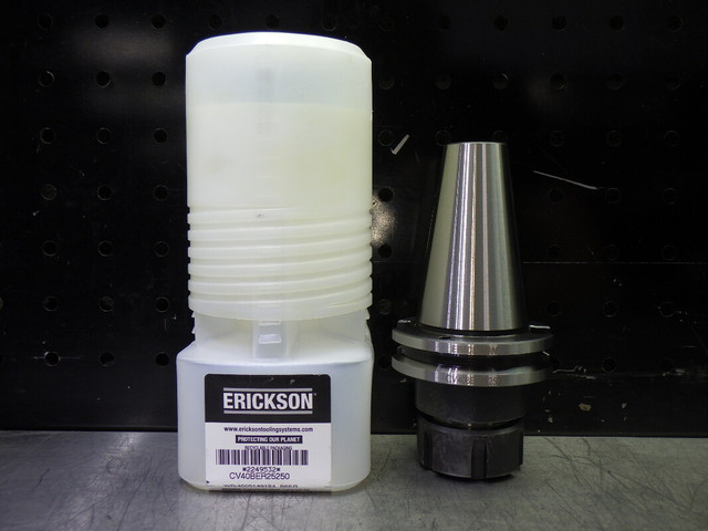 Erickson CAT40 ER25 Collet Chuck 2.5" Pro CV40BER25250 (LOC1592 ...