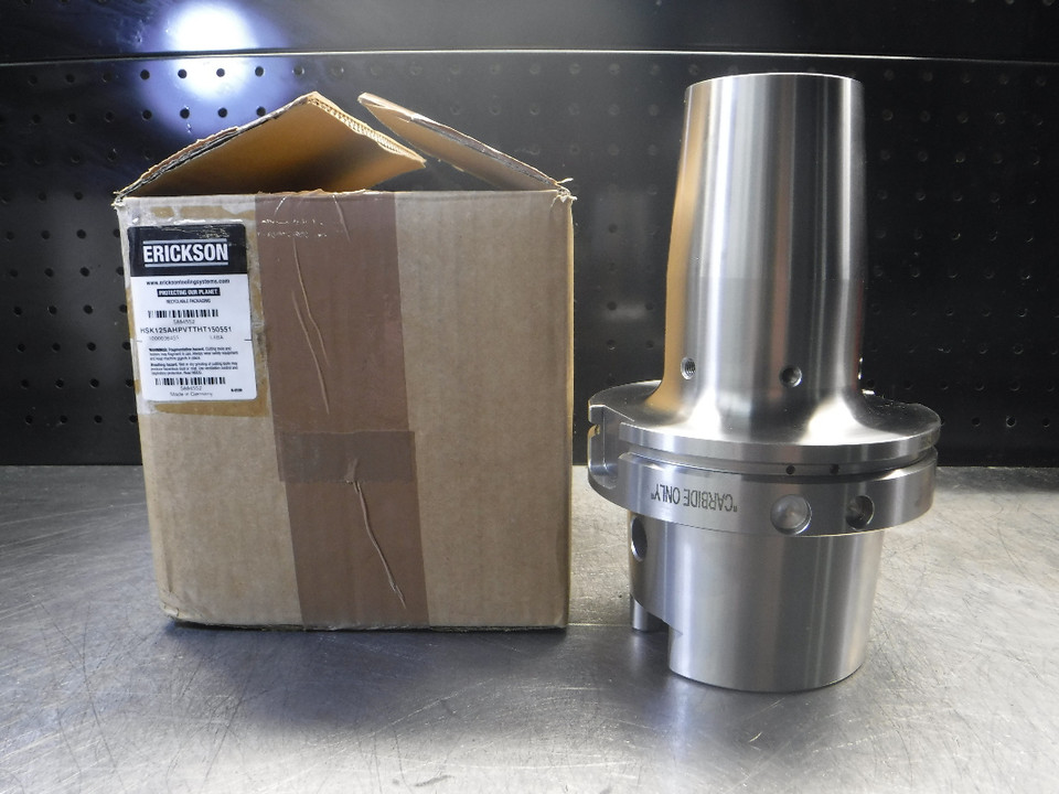 Milling Tooling - Tool Holders - HSK - HSK125 - Superior Machine & Tool