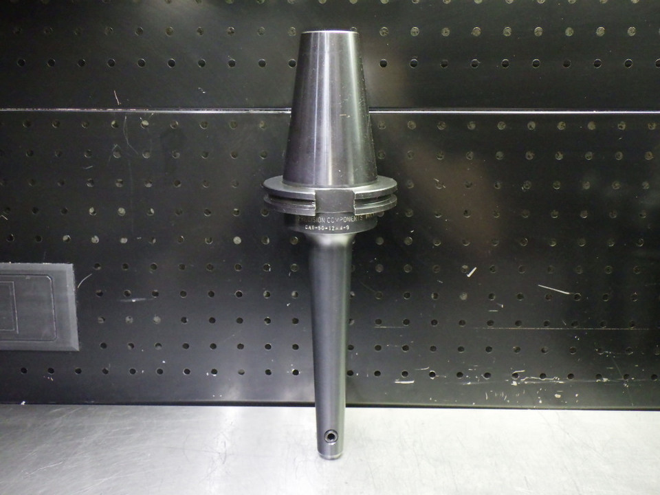 Precision Components CAT50 12mm Endmill Tool Holder 9" Pro CAT-50-12MM ...