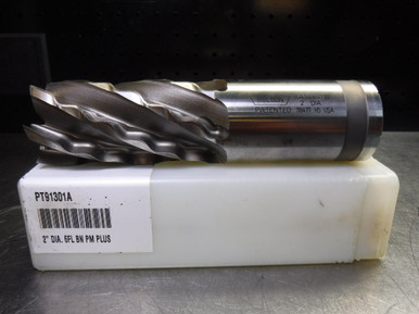 Hanita 2" Cobalt Chamfer End Mill 6 Flute KAS64-11B - Superior Machine ...