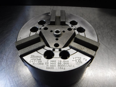 Howa 3 Jaw Power Chuck H037M6 (LOC1676) - Superior Machine & Tool