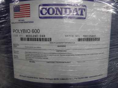 Condat POLYBIO 600 Metalworking Lubricant 55 Gallon NC01240-048 ...