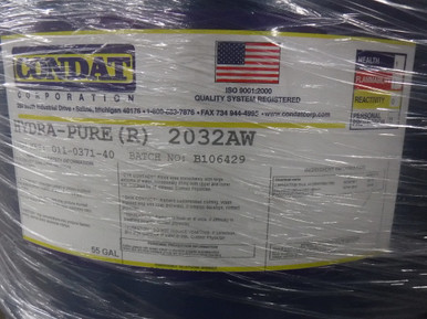 Condat HYDRA-PURE(R) 2032AW Hydraulic Oil 55 Gallon 011-0371-40 ...