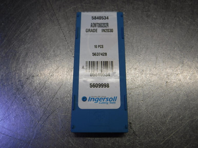 Ingersoll Carbide Milling Inserts QTY10 AOMT060202R IN2030 - Superior ...